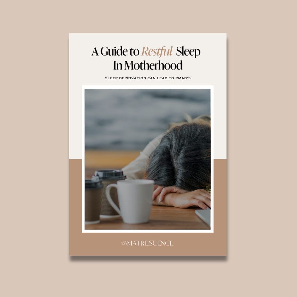 Restful Sleep in Motherhood - E-Book • The Matrescence